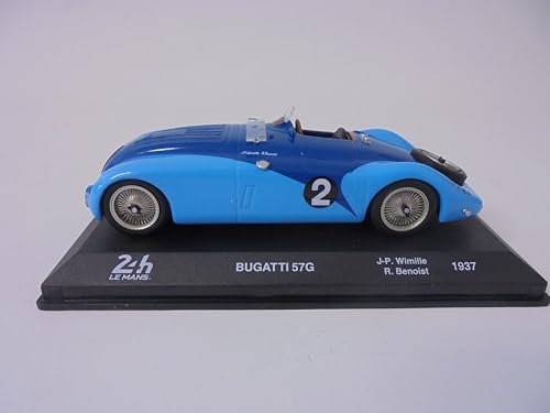 OPO 10 – 1/43 scale model car compatible with Bugatti 57G #2 Winner Le ...