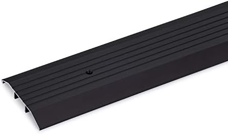 48 3/4" Long x 4" Wide x 1/4" High Corrugated Dark Bronze Anodized ...