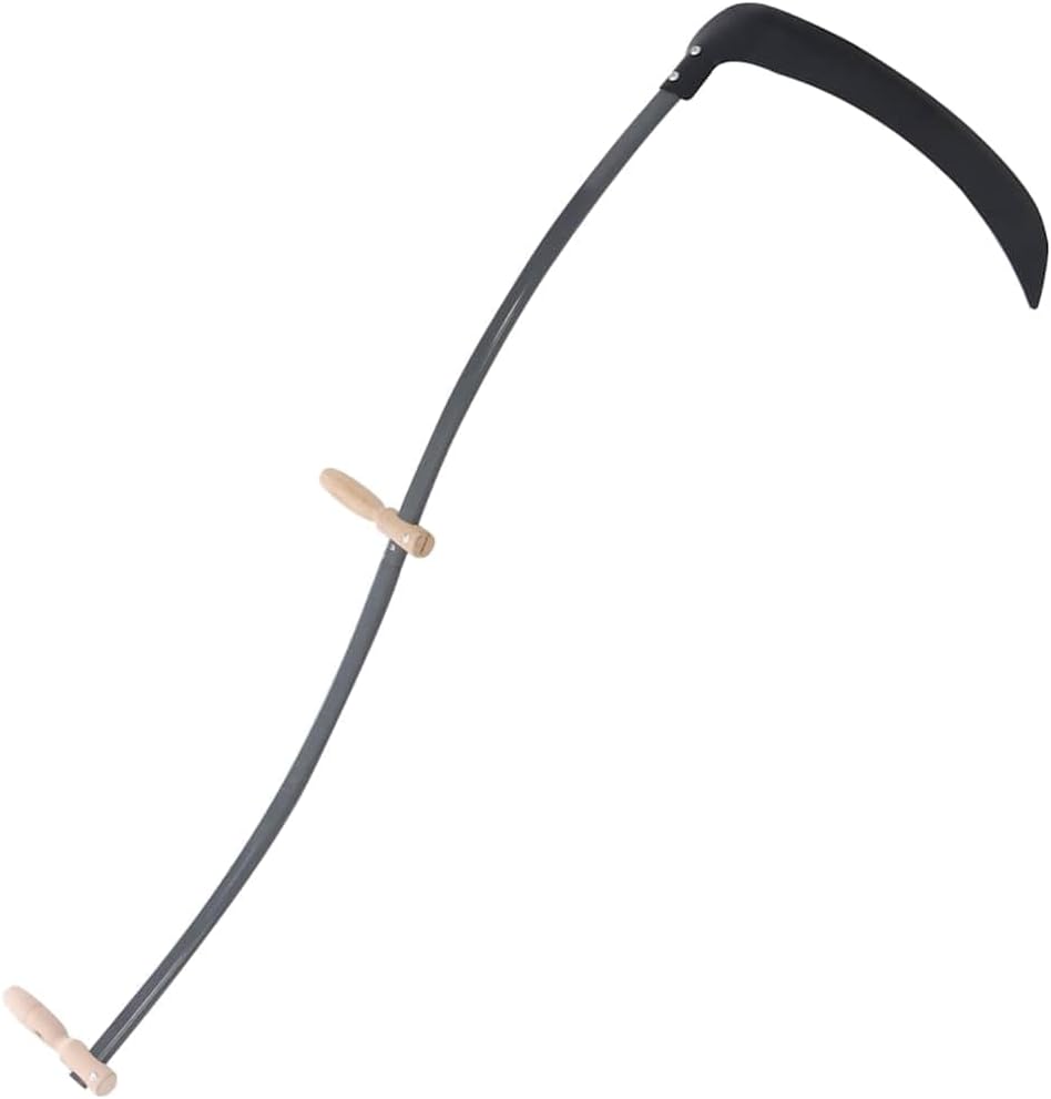 vidaXL Faux avec Pierre d’affûtage 145 cm, rogneuse, Coupe-Herbe, Faux ...