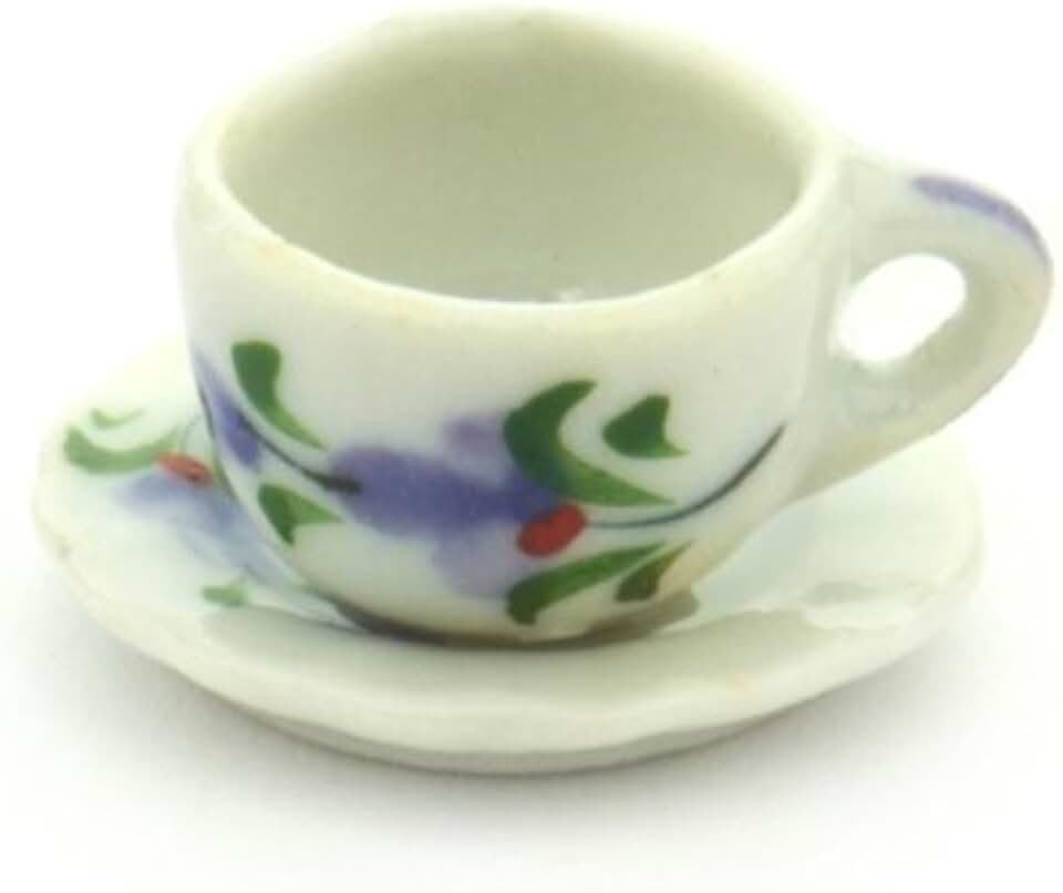 Amazon.co.uk: miniature cups and saucers