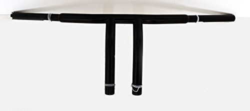 Demon's Cycle 8" Black Pullback T-Bar Motorcycle Handlebars: Buy Online ...