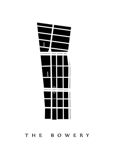 Amazon.com: The Bowery Neighborhood Map - Manhattan, New York City ...