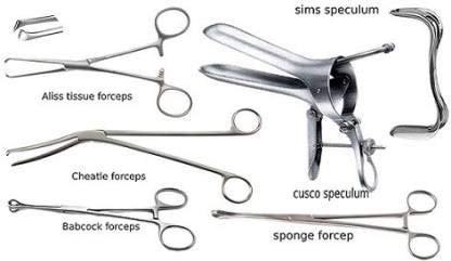 FORGESY Sims,Cusco Speculum,Babcock, Aliss, Cheatle,Sponge holding ...
