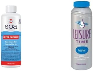 Amazon.com: HTH Spa 86123 Filter Cleaner, Spa & Hot Tub Chemical Deep ...