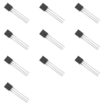 Bridgold 100pcs 2N2907A 2907A 2N Silicon PNP Low Power Transistor 0.6A ...