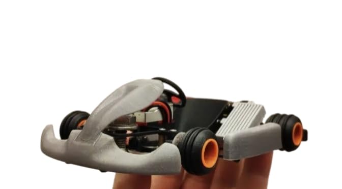 Amazon.com: 1/15 Scale RC Racing Mini Go Kart with street and drift ...