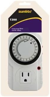 T200 24HR HEAVY DUTY TIMER SUNLITE 12PK [ 12 PK ] - Compact Fluorescent ...