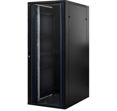 Buy 42U 19 inch Free Standing Server Rack Cabinet with Tempered Glass ...