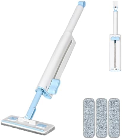 Amazon.com: XASMA Portable Self-Squeeze Short Mop, Mini Lazy Hand Wash ...