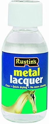 RUSTINS Metal Laquer, Clear, 125 ml (Pack of 1) : Amazon.co.uk: DIY & Tools