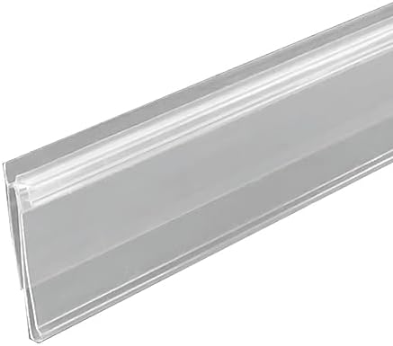 Amazon.com : Shelf Label Strip with Shelf Talker Gripper, 50 Pack Snap ...