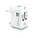MX Universal Travel Adapter with USB Port All in one International ...