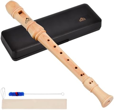Amazon.com: Baroque Recorder 8 holes,Soprano C Key Recorder Made of ...