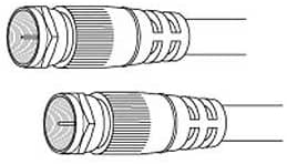 Amazon.com: Vanco FFRG6U6W RG6 F Type Plug to F Type Plug Coaxial Cable ...