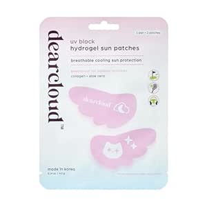 Amazon.com: dearcloud UV Block Hydrogel Sun Patches – Korean Skincare ...