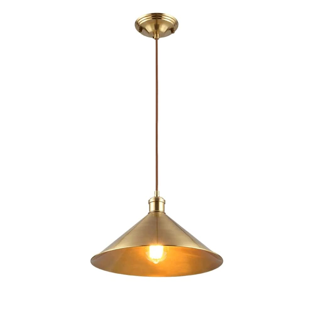 Old Funnel Shaped Light Pendant Chandelier With Funnel Shaped Tiffany