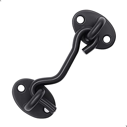 Snapklik.com : QJZXUEZHEN 1Pcs 4 Inch Barn Door Lock, Cabin Hook Eye ...