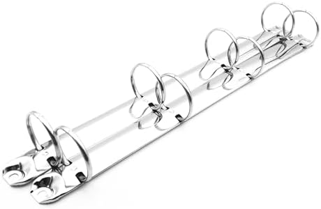 Julyun 2Pcs A4 Size Ring Binder Mechanism Replacement Kit,4 O Rings ...