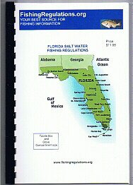 Florida Tackle Box Size Salt Water Fishing Regulations book and ...