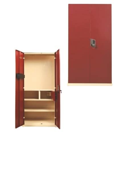 Furniture Bazaar Steel Wardrobe | 2 Door Large Almirah Cupboard with ...