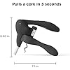 Amazon.com: Rabbit W6004N Original Lever Corkscrew Wine Opener with ...