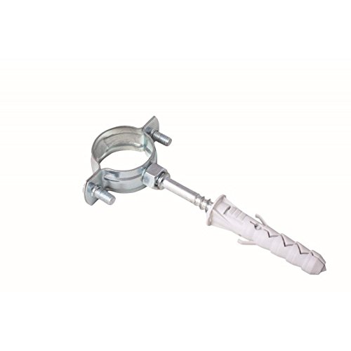 75mm-80mm / 2 1⁄2" Metal Pipe Clip with Screw / Pipe Bracket / Tube ...