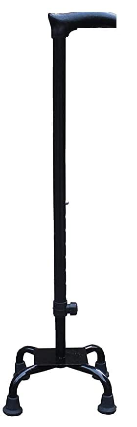 Gumpi 4 Leg Walking Sticks Height Adjustable Iron Stick Quadripod Stick ...