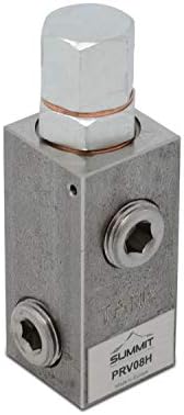 Hydraulic Relief Valve, Adjustable High Pressure, 16 GPM, 2500 PSI, 1/2 ...