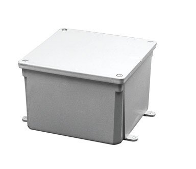 Amazon.com: Cantex Caja de conexiones cuadrada de PVC de 1 pandilla de ...