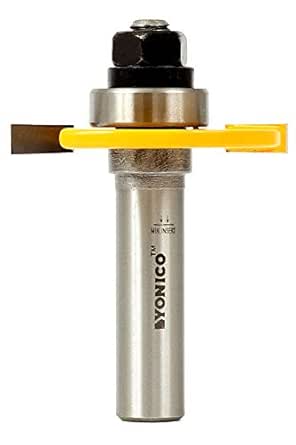 Yonico Slotting Cutter Router Bit 7/32-Inch 1/2-Inch Shank 12106 ...