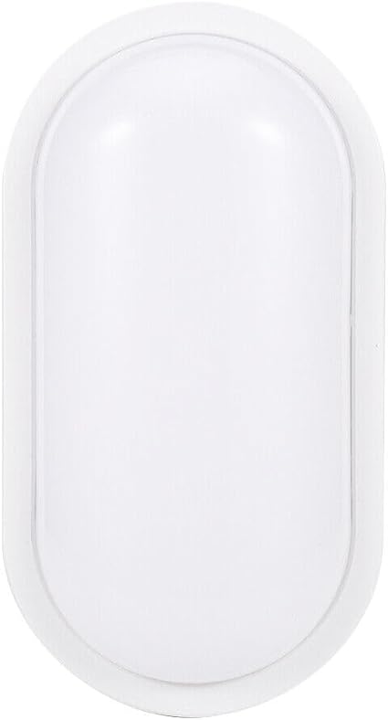 Supertech 24W White Oval LED Bulkhead Light - IP65 Rated Security Wall ...