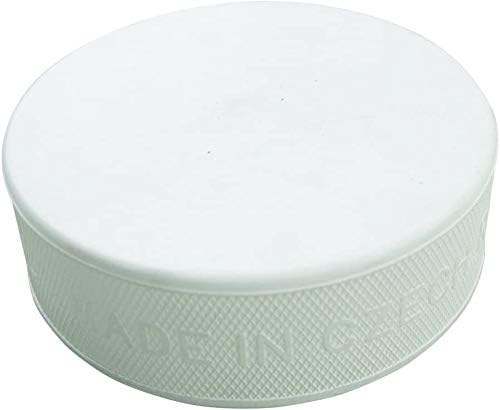 A&R Sports Ice Hockey 6 oz. Goalie & Player Training Pucks, White ...