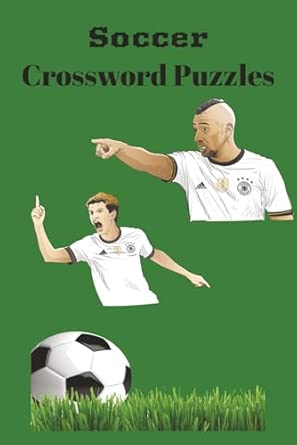 Amazon.com: Soccer Crossword Puzzles: Crossword Puzzles with Easy to ...