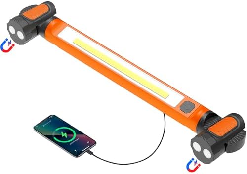 Work Light for Mechanic,3200LM LED Work Lights,5400mAh Rechargeable ...