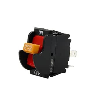 Brlyeeanze SW7B On-Off Toggle Switch 2 Prong for Delta Replaces Ryobi ...