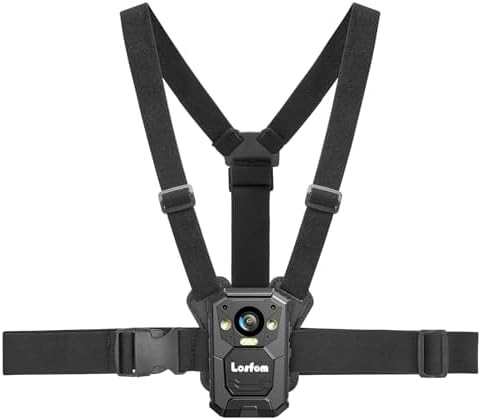 Amazon.com : Losfom Body Camera Vest Mount,Adjustable Chest Strap Belt ...
