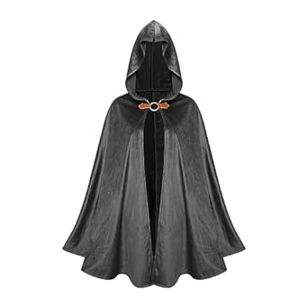SECRET DESIRE Hooded Cloak Steampunk with Hook Festival Cloak for ...