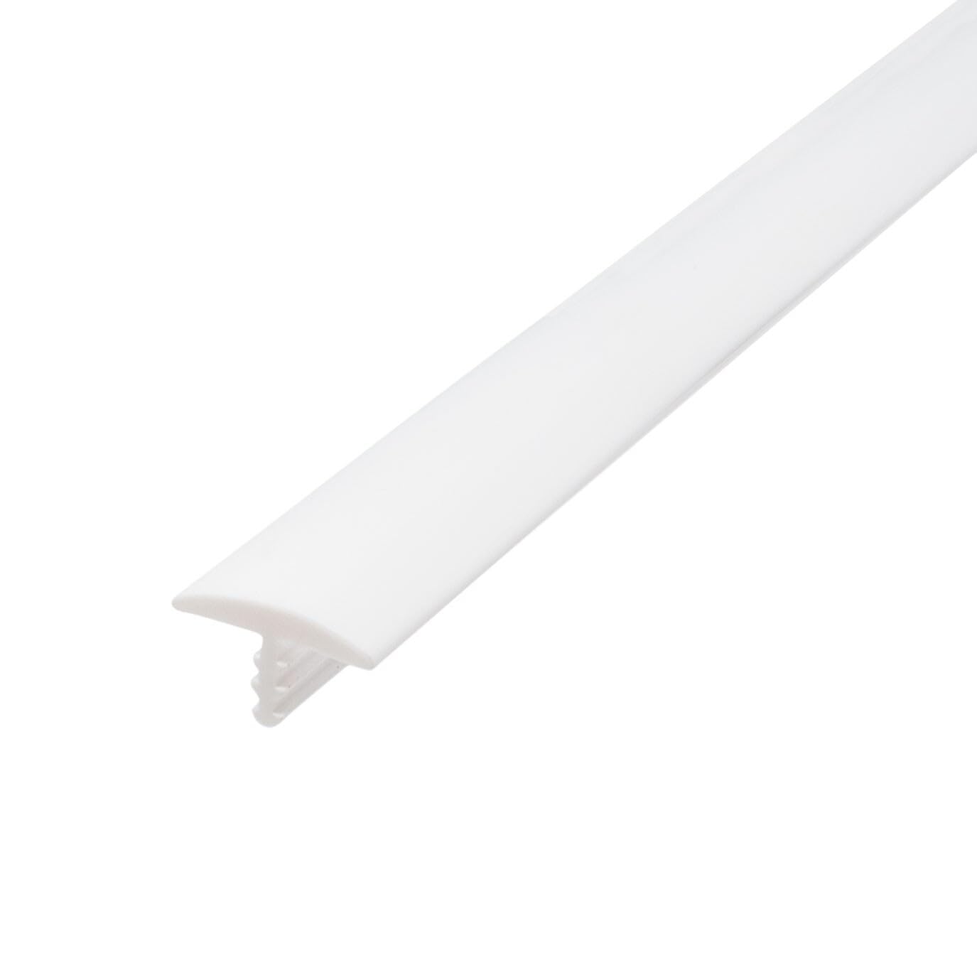 Amazon.com: Outwater Plastic T-molding 1/2 Inch White Flexible ...