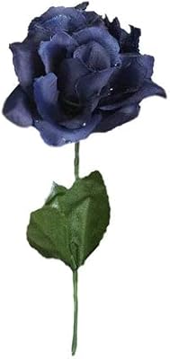 Amazon.com: Bright Creations 50 Pack Royal Blue Roses Artificial ...