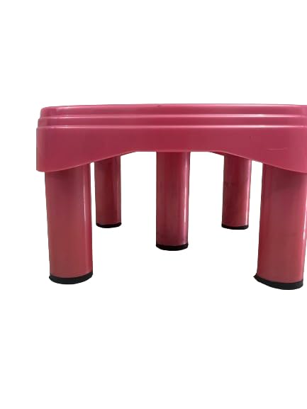 5 Legs Strong Plastic Bath Stool Patla for Multiple Use in Bathroom ...