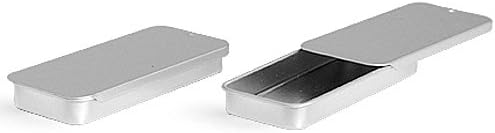 Amazon.com: Cubic Ape Slide Top Tin Containers for Lip Balm, Solid ...