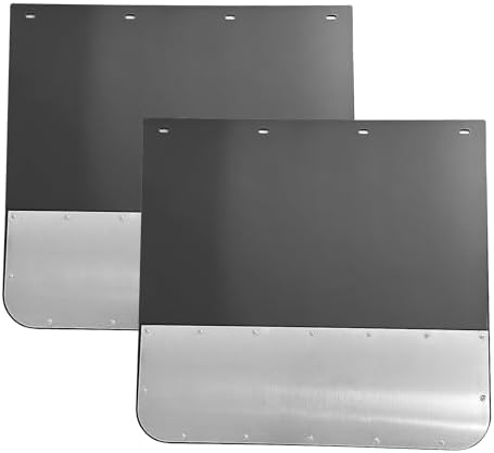 Amazon.com: BST BSSP Pair Universal 24inx24in Mud Flaps w/Stainless ...