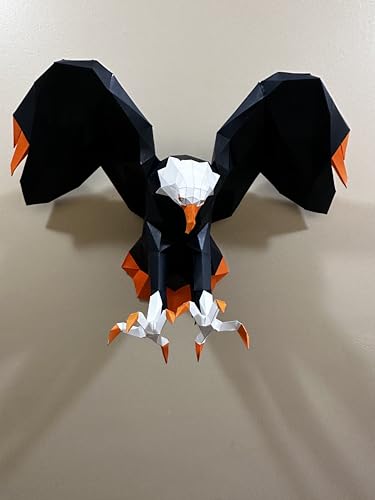 Amazon.com: EAGLE - 3D Poly Papercraft - Wall Mount : Home & Kitchen