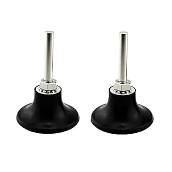 Disc Holder ZZHXSM 2pcs 2 Inch Sanding Discs Holder Roll Lock Disc Pad ...