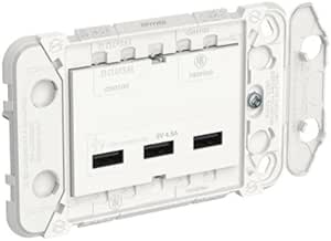 Clipsal Iconic 3 Gang USB Charger Grid and Module : Amazon.com.au ...