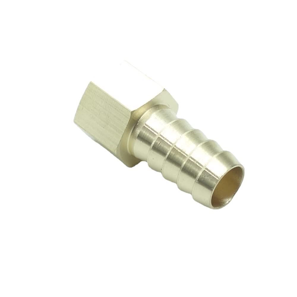 Amazon.com: CDQBWKJGFJ Female Barb Fitting (1, Brass 1/2" Barb x 3/8 ...