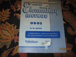 Rubank Elementary Method - Oboe (Rubank Educational Library) published by Rubank Publications ...