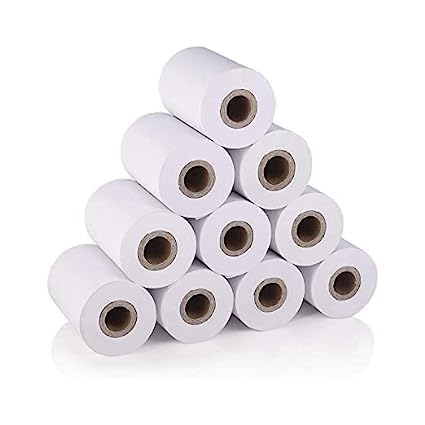 REVALS Paper roll 2inch 58MMx25Mtr Thermal Paper roll for Billing ...
