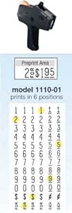 Monarch 1110-1 Etiquetadora (1110-01) : Amazon.com.mx: Oficina y papelería