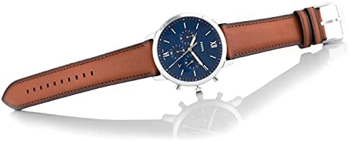 Amazon.com: Fossil Men's Neutra Quartz Stainless Steel and Leather ...